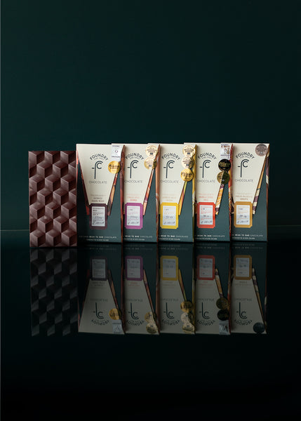 Five Origin Gift Pack - Gold winners – Foundry Fine Craft Chocolate