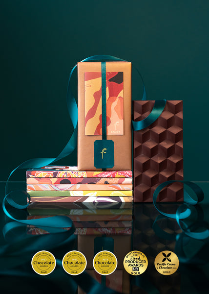 Five Origin Gift Pack - Gold winners – Foundry Fine Craft Chocolate